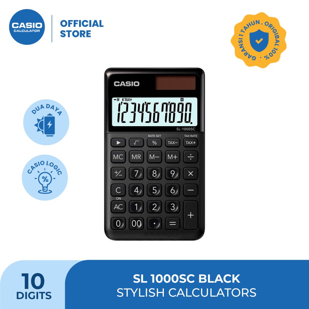 Casio SL-1000SC Stylish Calculators - PT ASABA